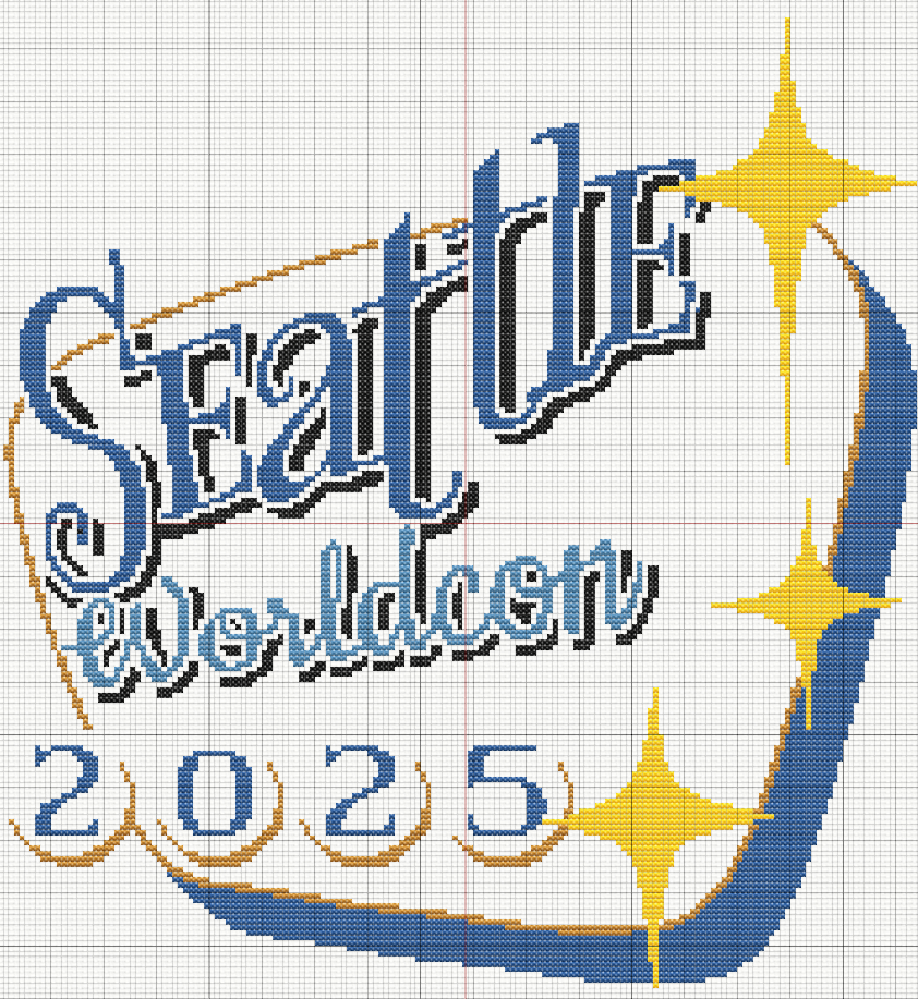Cross Stitch Patterns – Seattle Worldcon 2025