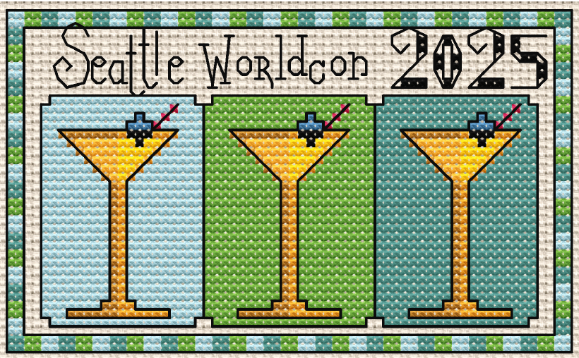 Cross Stitch Patterns – Seattle Worldcon 2025