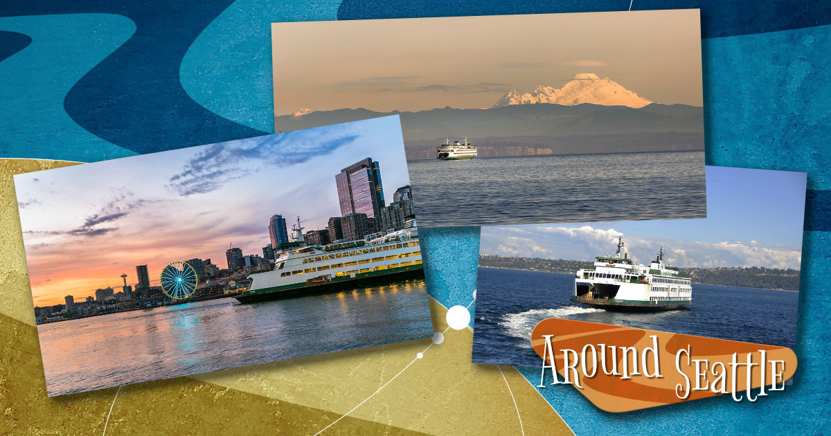 Around Seattle: Washington State Ferries – Seattle Worldcon 2025